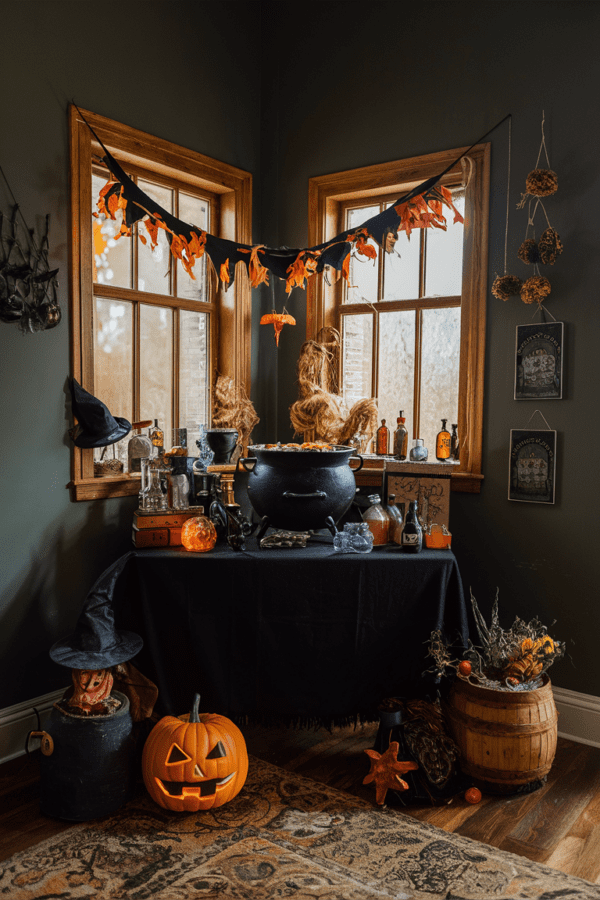 Indoor Halloween Decor Ideas for a Spooky Home Makeover