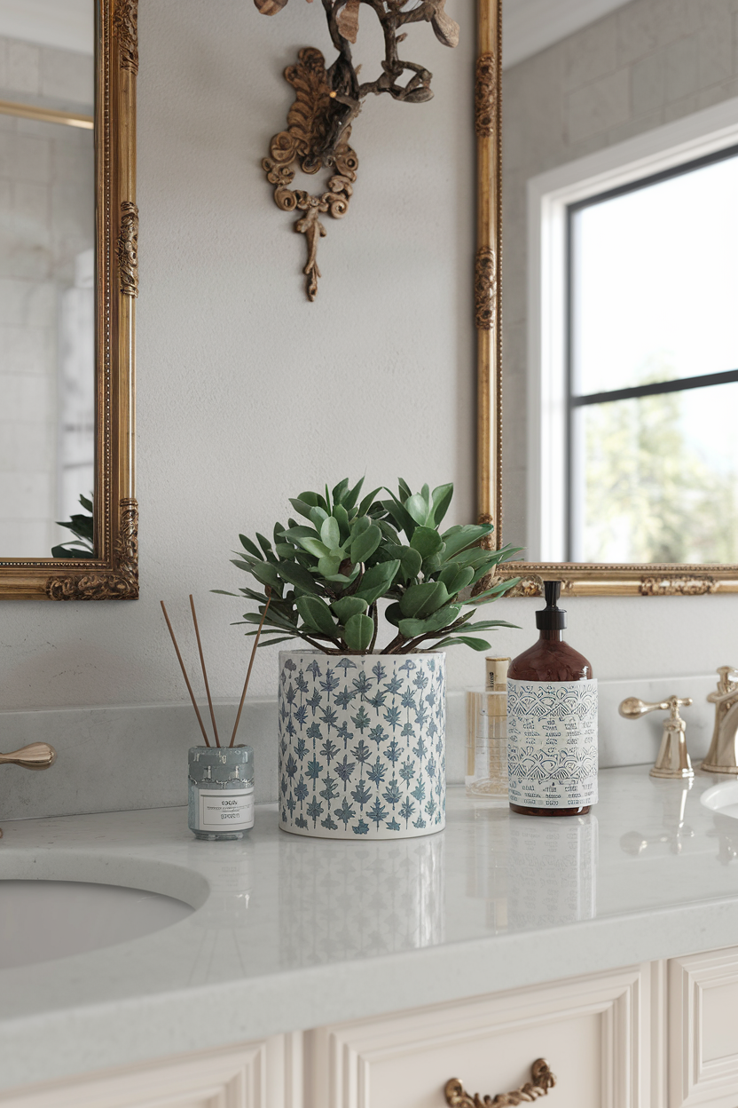 16 Easy and Elegant Bathroom Countertop Ideas