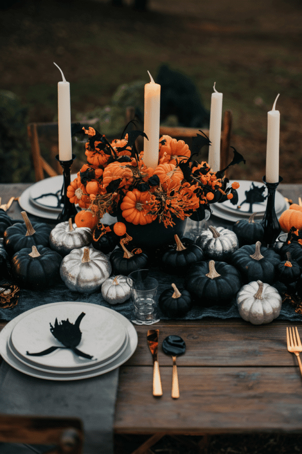 Spooky Halloween Table Centerpiece Ideas for Your Party