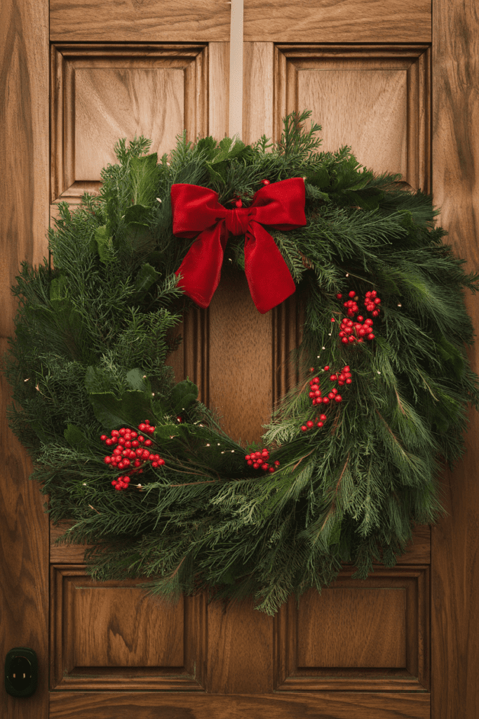 Stunning Christmas Wreath Ideas to Brighten Your Front Door