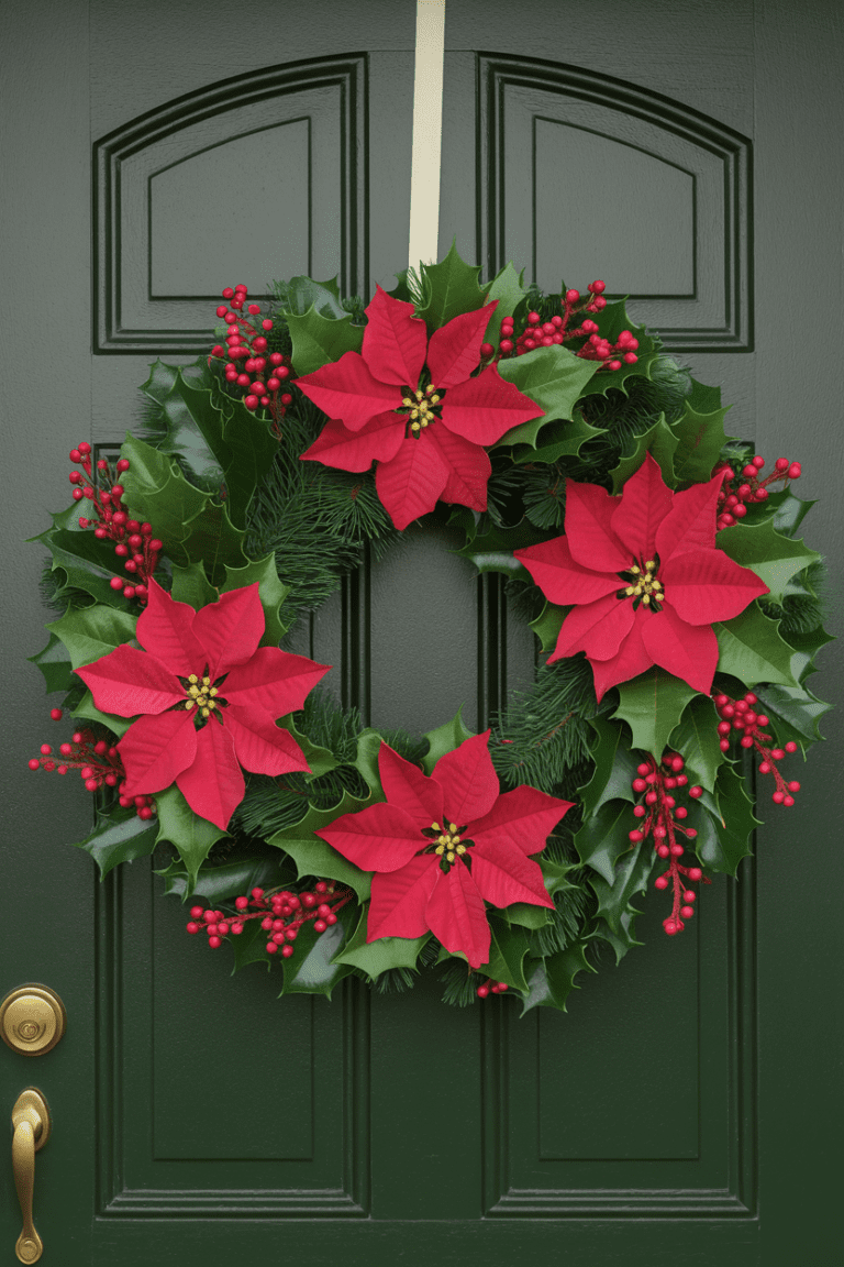Stunning Christmas Wreath Ideas to Brighten Your Front Door