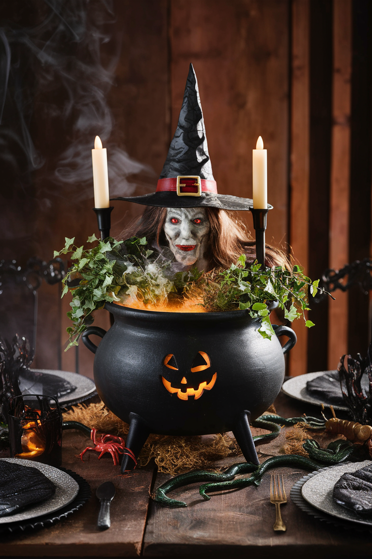 Spooky Halloween Table Centerpiece Ideas for Your Party