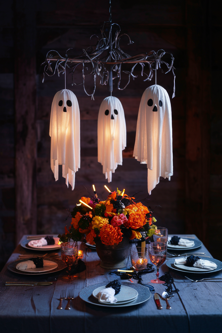 Spooky Halloween Table Centerpiece Ideas for Your Party