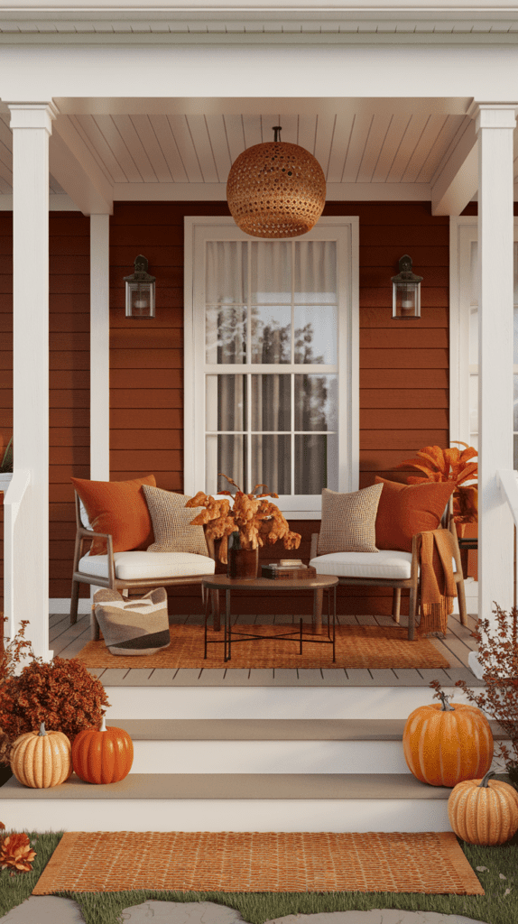 15 Cozy Fall Porch Decorating Ideas to Welcome Autumn