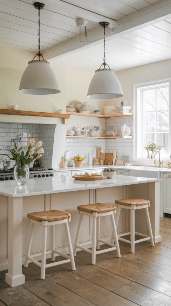 13 Simple Ways to Achieve a Farmhouse Kitchen Aesthetic