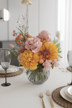 13 Creative and Simple Table Centerpieces